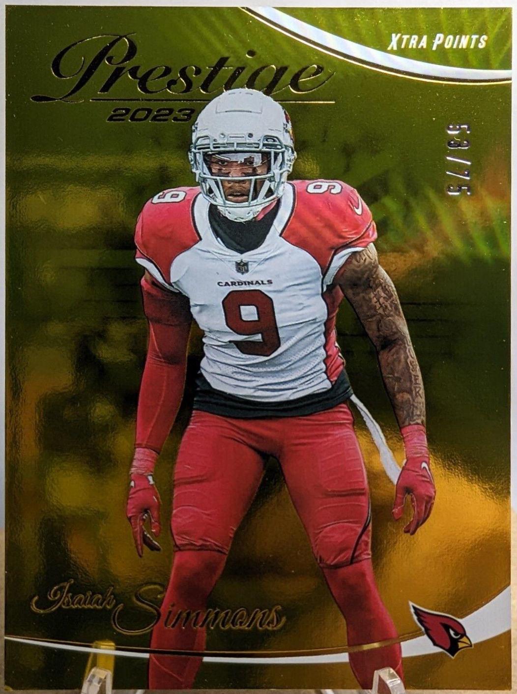 Isaiah Simmons [Gold] #1 Prices | 2023 Panini Prestige | Football Cards