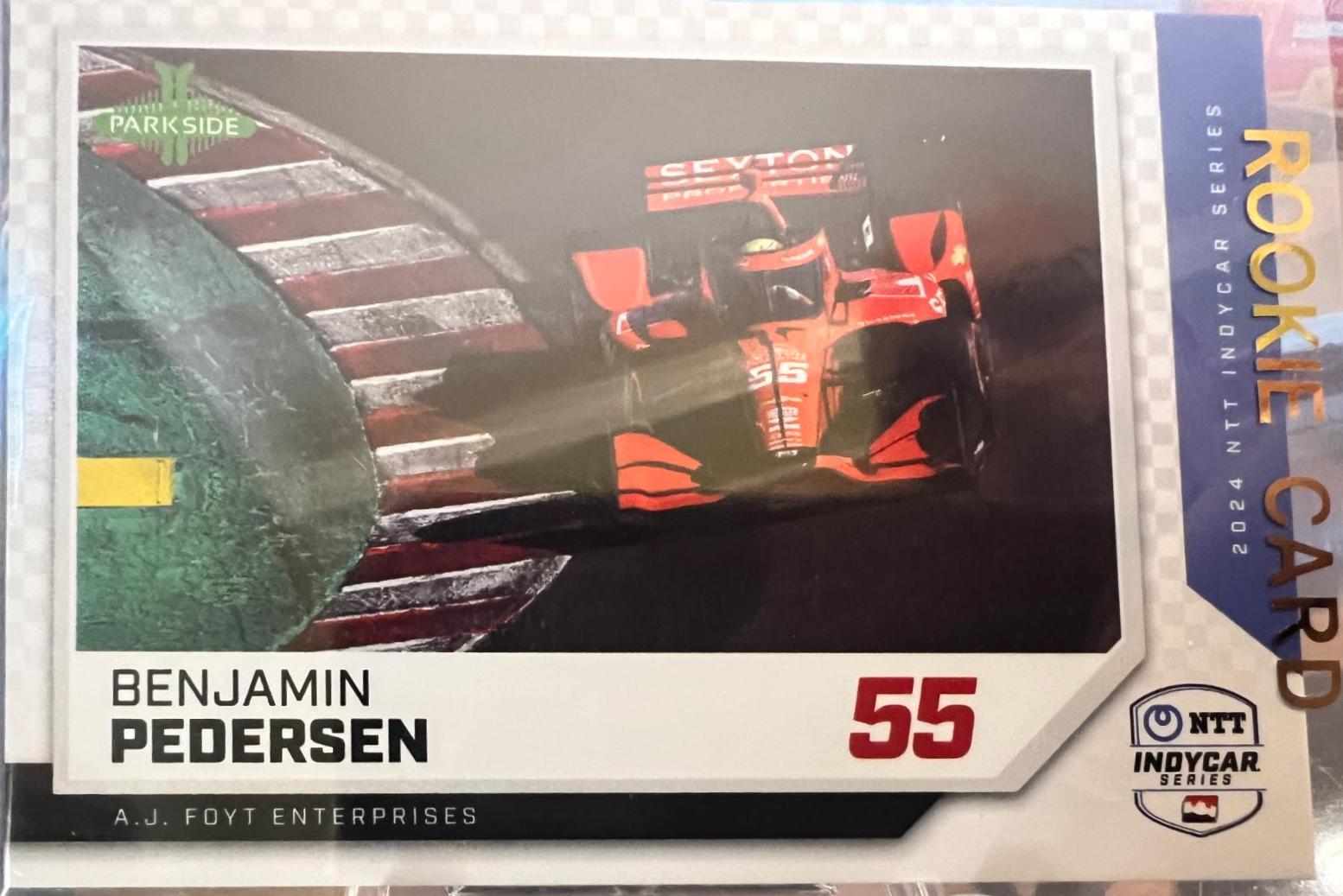 Benjamin Pedersen #54 Prices [Rookie] | 2024 Parkside NTT IndyCar ...