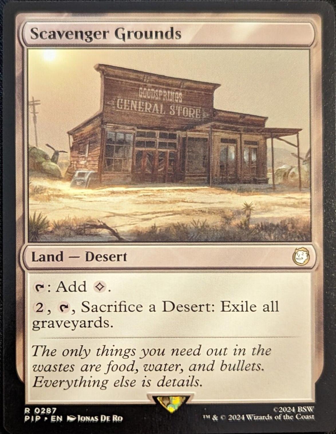 Scavenger Grounds #287 Prices | Magic Fallout | Magic Cards