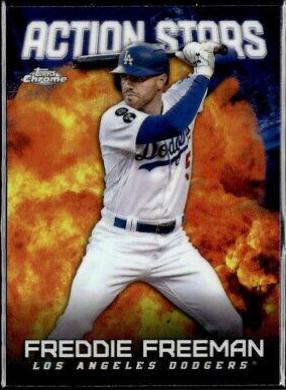 Freddie Freeman #ASC-10 Prices | 2023 Topps Chrome Update Action Stars ...