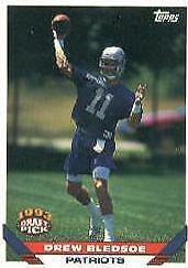 Drew Bledsoe #130 Prices [Rookie] | 1993 Topps | Football Cards