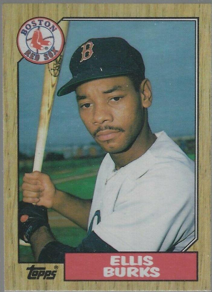 Ellis Burks #14T Prices | 1987 Topps Traded Tiffany | Baseball Cards