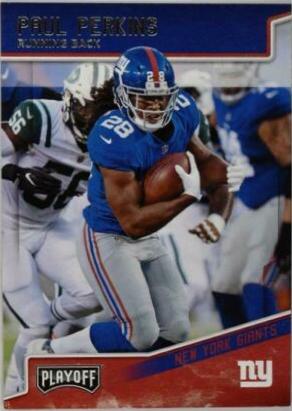 Paul Perkins #141 Prices | 2018 Panini Playoff | Football Cards