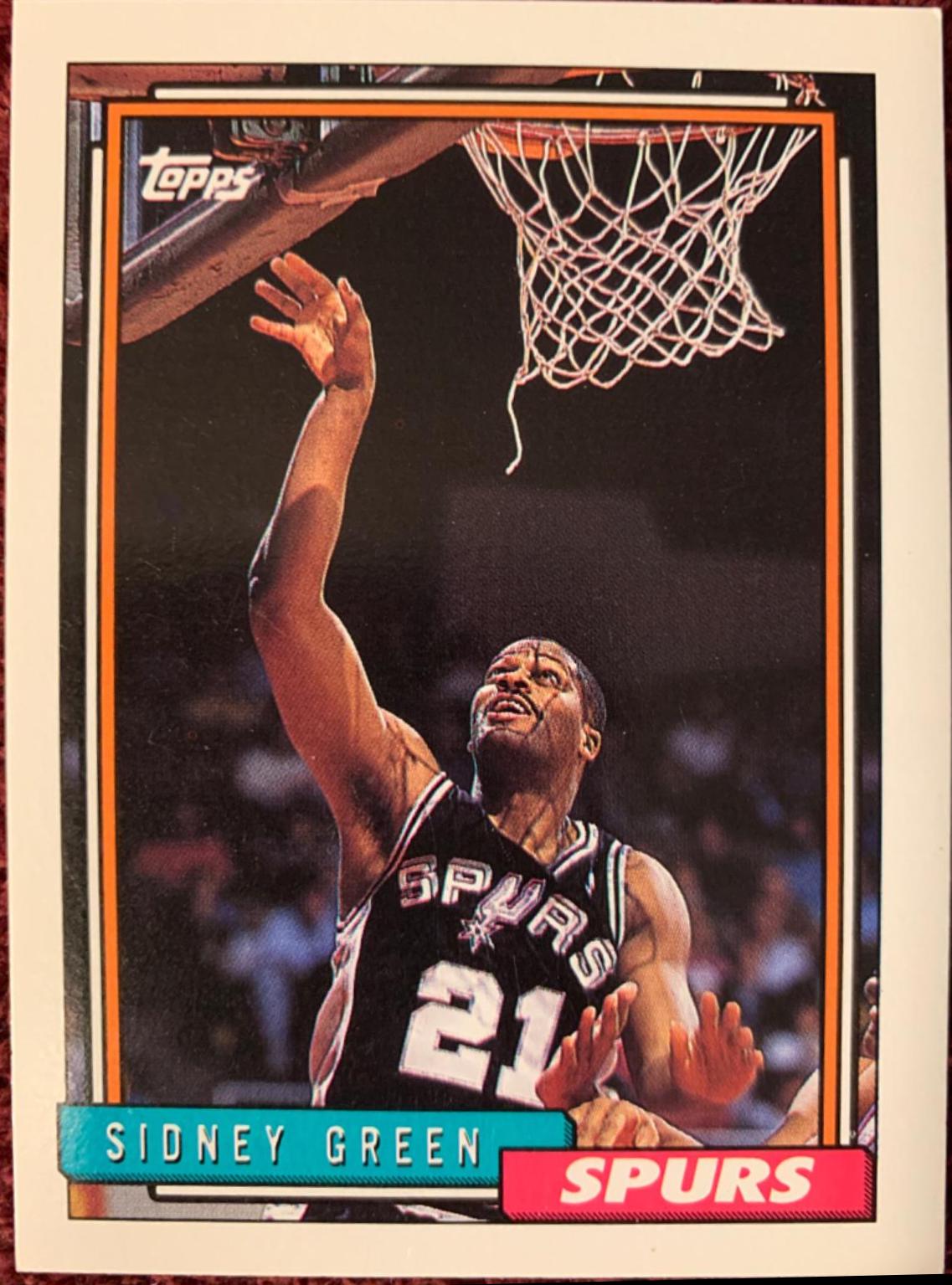 Sidney Green #52 Prices | 1992 Topps | Basketball Cards