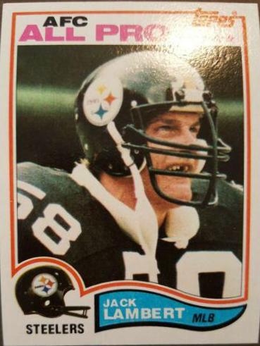 Jack Lambert [All Pro] #213 Prices | 1982 Topps | Football Cards