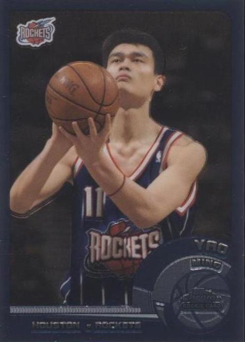Yao Ming #146 Prices [Rookie] | 2002 Topps Chrome | Basketball Cards