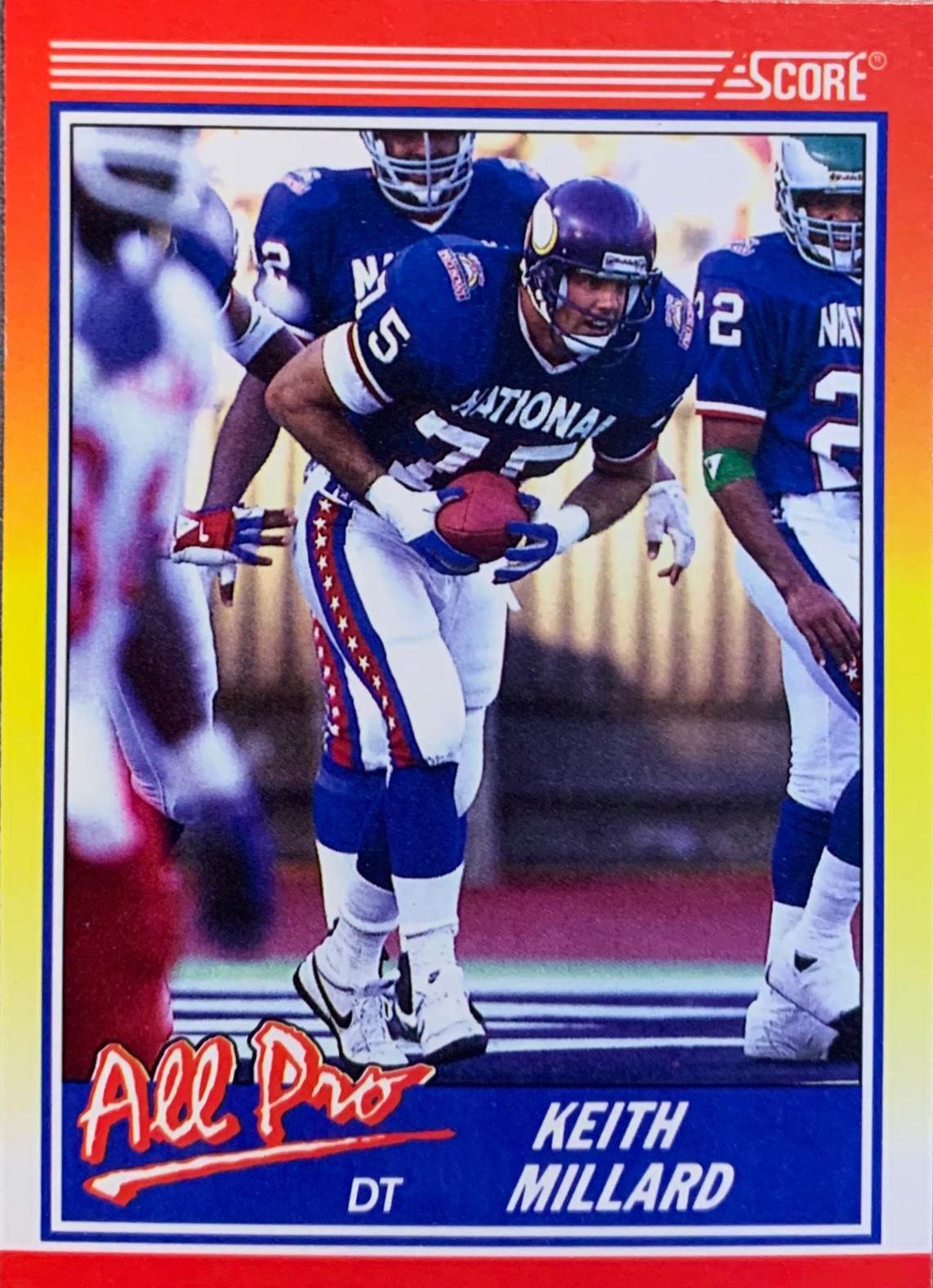 Keith Millard #573 Prices | 1990 Panini Score | Football Cards