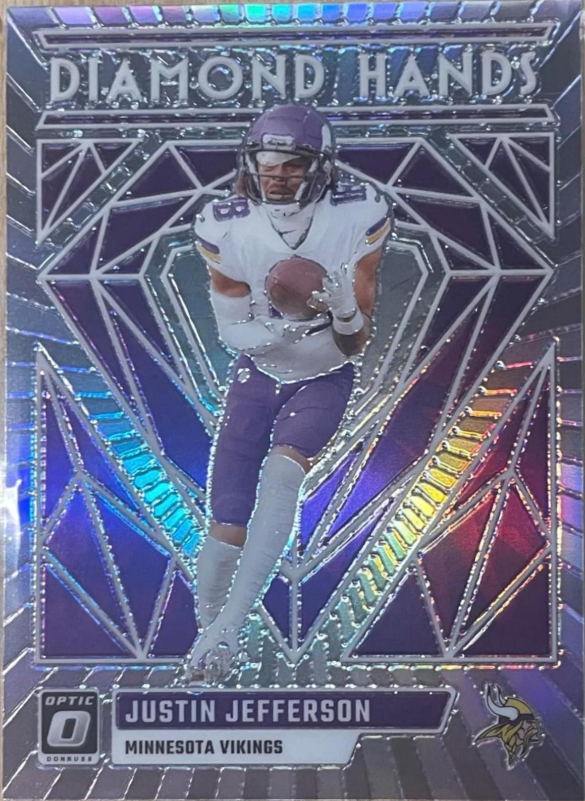 Justin Jefferson #DH-JJ Prices | 2023 Panini Donruss Optic Diamond ...