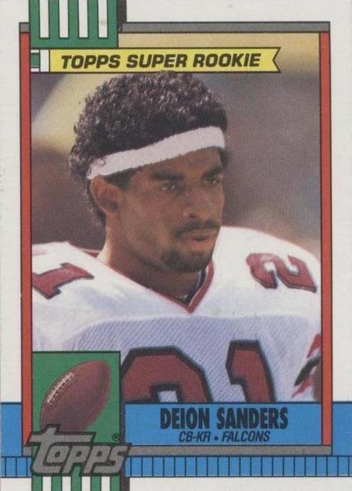 Deion Sanders #469 Prices [Rookie] | 1990 Topps | Football Cards