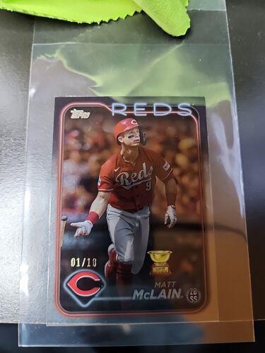 Matt McLain [Clear] #327 Prices | 2024 Topps | Baseball Cards
