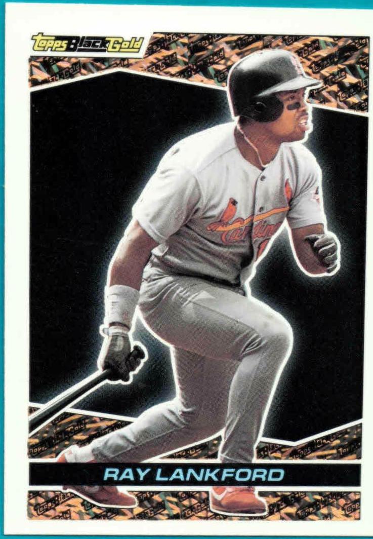 Ray Lankford #10 Prices | 1993 Topps Black Gold | Baseball Cards