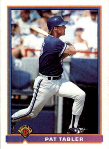 Pat Tabler #28 Prices | 1991 Bowman | Baseball Cards