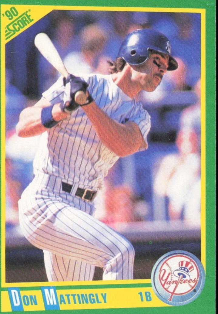 Don Mattingly #1 Prices | 1990 Score | Baseball Cards