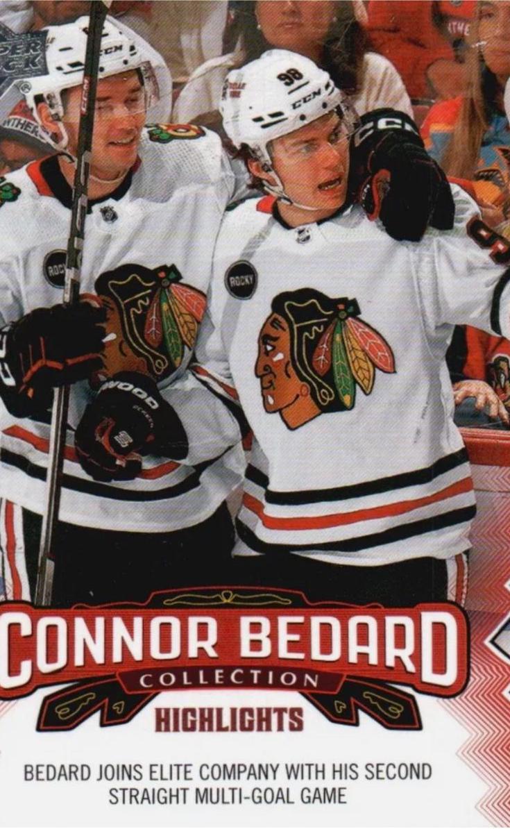Connor Bedard #24 Prices | 2023 Upper Deck Connor Bedard Collection ...