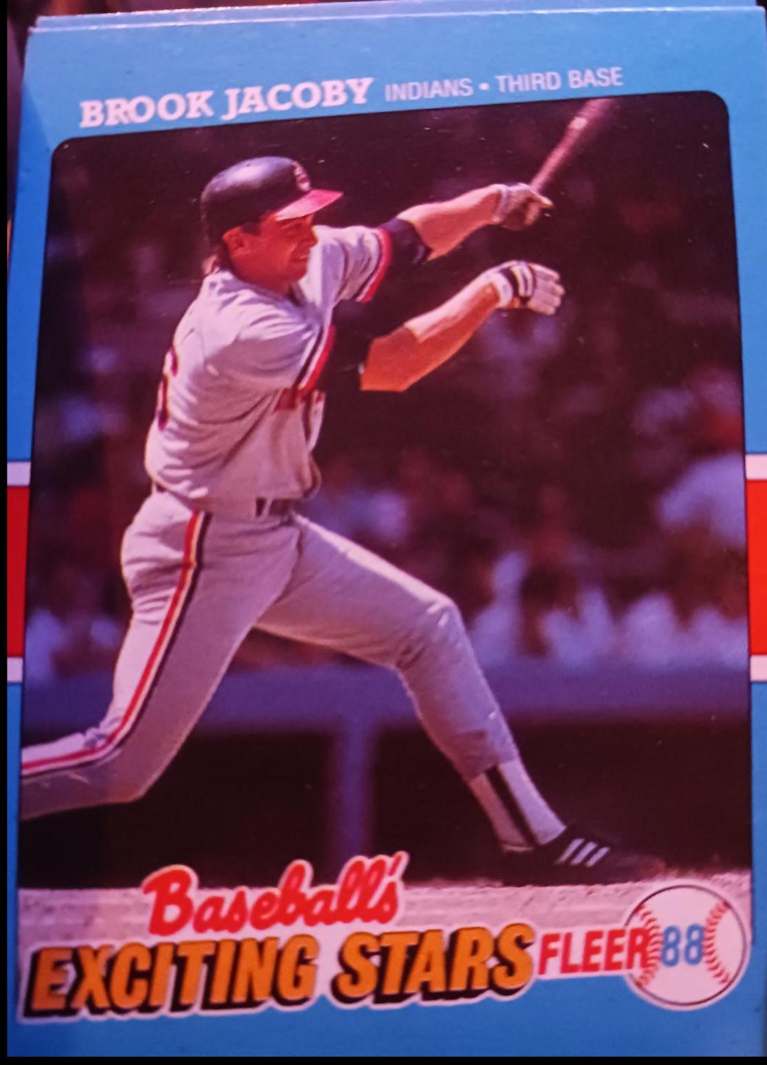 Brook Jacoby #22 Prices | 1988 Fleer Exciting Stars | Baseball Cards