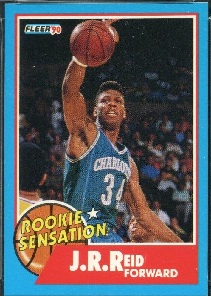 J.R. Reid #4 Prices | 1990 Fleer Rookie Sensations | Basketball Cards