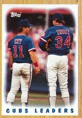 Cubs Leaders #581 Prices | 1987 Topps | Baseball Cards