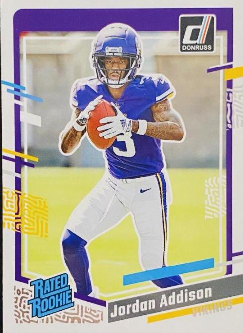 Jordan Addison #368 Prices [Rookie] | 2023 Panini Donruss | Football Cards
