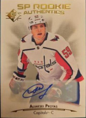 Aliaksei Protas [Signature] #131 Prices | 2021 SP | Hockey Cards