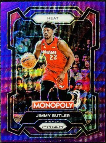 Jimmy Butler [Purple] #46 Prices | 2023 Panini Prizm Monopoly ...