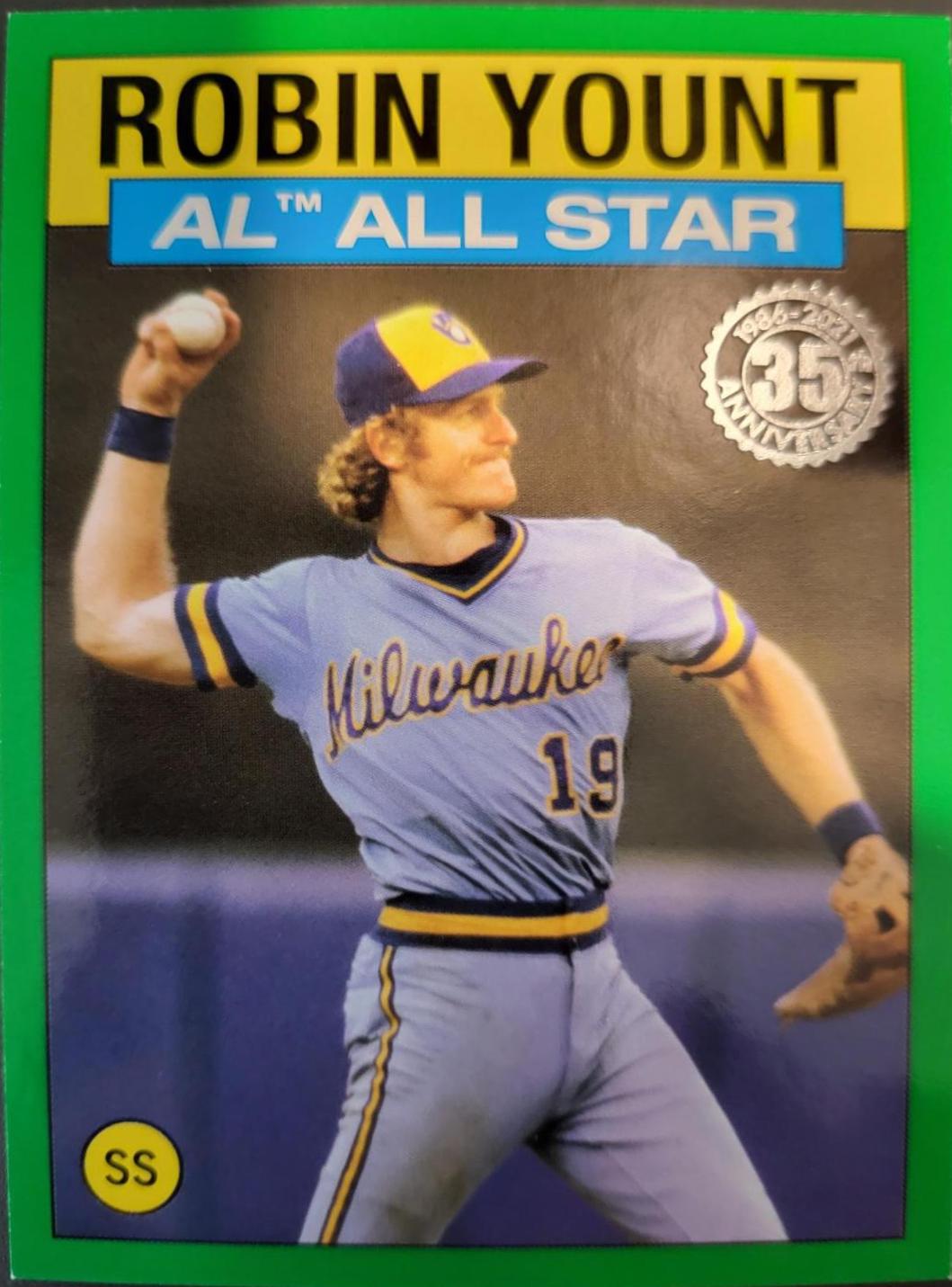 Robin Yount #86AS36 Prices | 2021 Topps 1986 All Star Baseball 35th ...