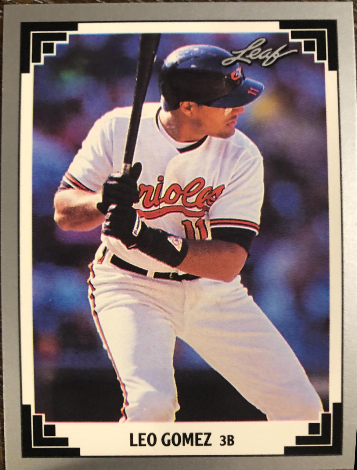 Leo Gomez #35 Prices [Rookie] | 1991 Leaf | Baseball Cards