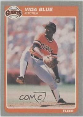 Vida Blue #U-7 Prices | 1985 Fleer Update | Baseball Cards