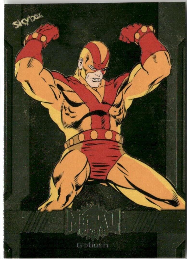 Goliath [Gold FX] #181 Prices | 2024 SkyBox Metal Universe Avengers ...