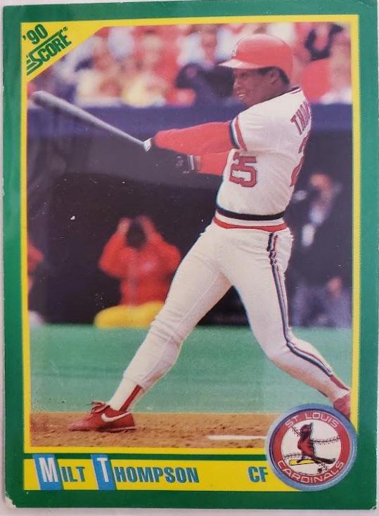 Milt Thompson #49 Prices | 1990 Score | Baseball Cards