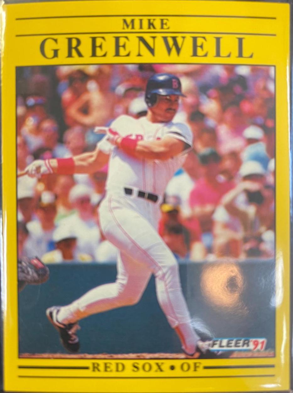 Mike Greenwell #96 Prices | 1991 Fleer | Baseball Cards