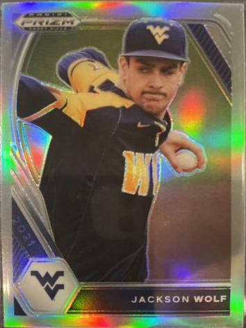 Jackson Wolf [Silver Prizm] #129 Prices | 2021 Panini Prizm Draft Picks ...
