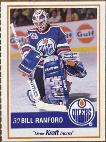Bill Ranford #45 Prices | 1990 Kraft | Hockey Cards