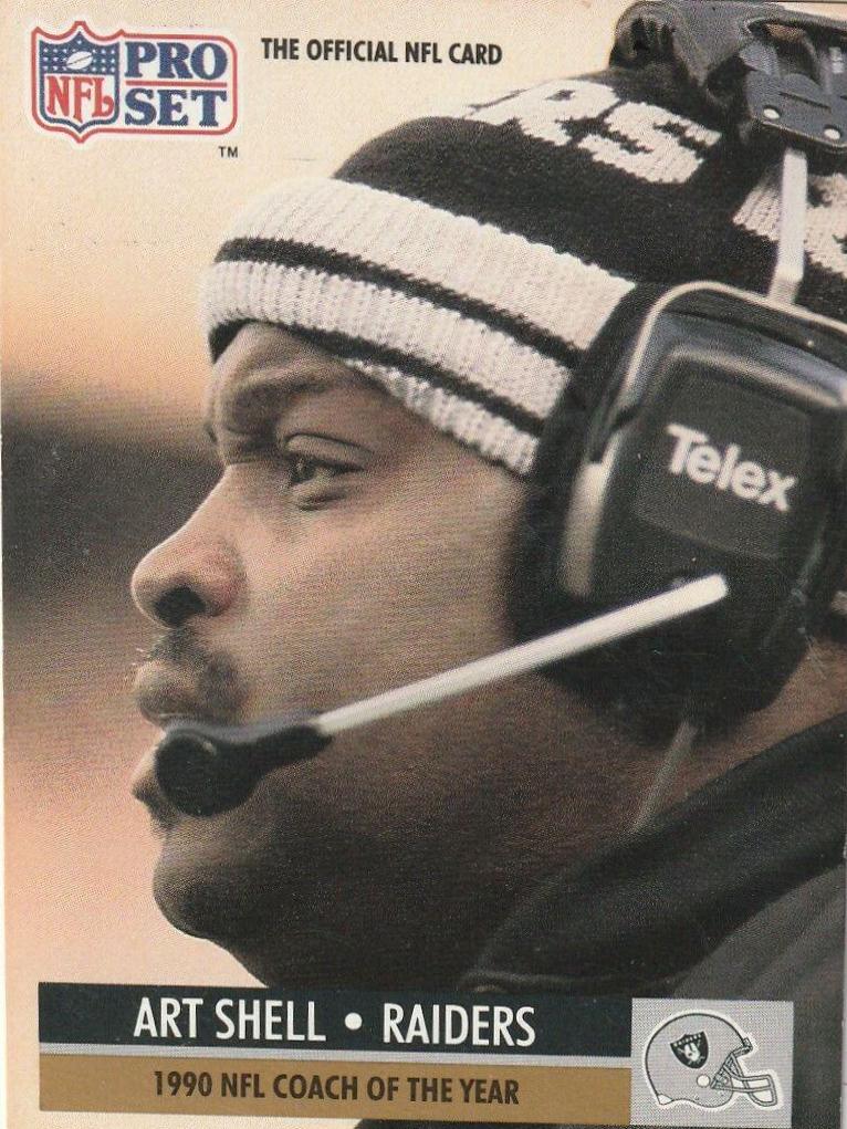 Art Shell #4 Prices | 1991 Pro Set | Football Cards