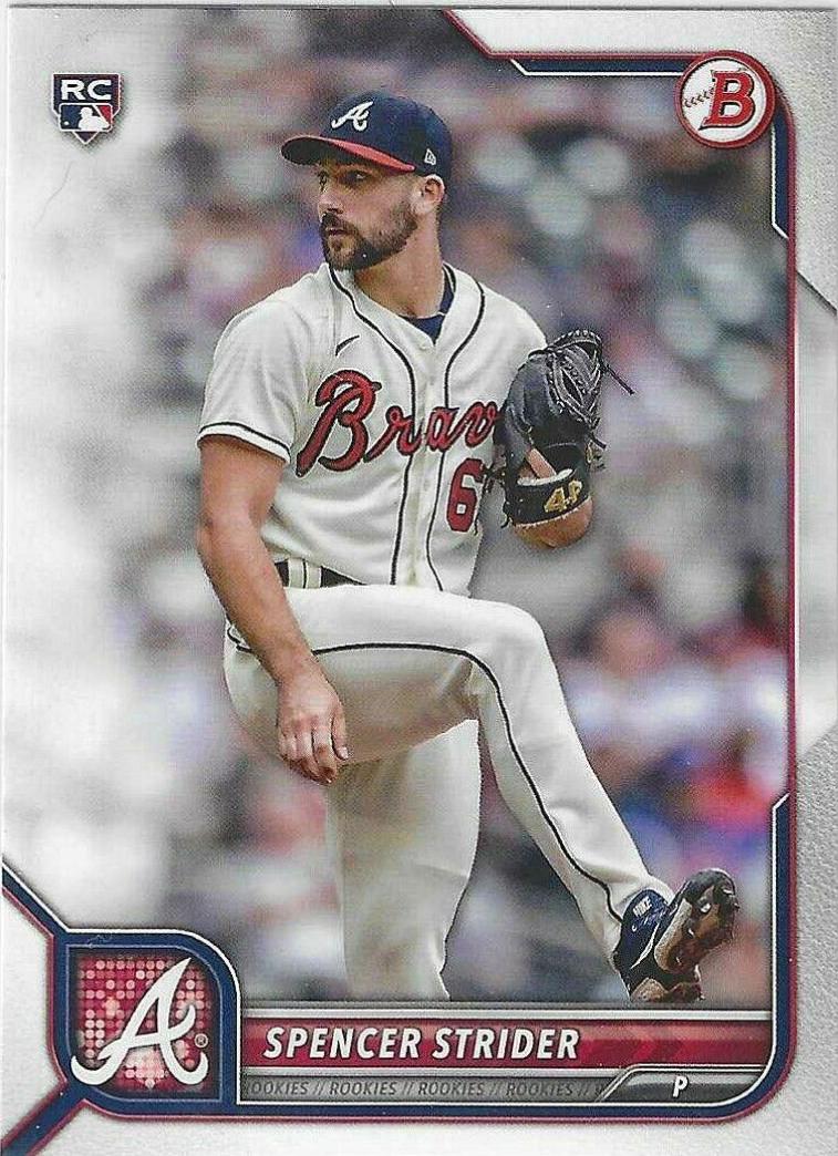 Spencer Strider #41 Prices [Rookie] | 2022 Bowman | Baseball Cards