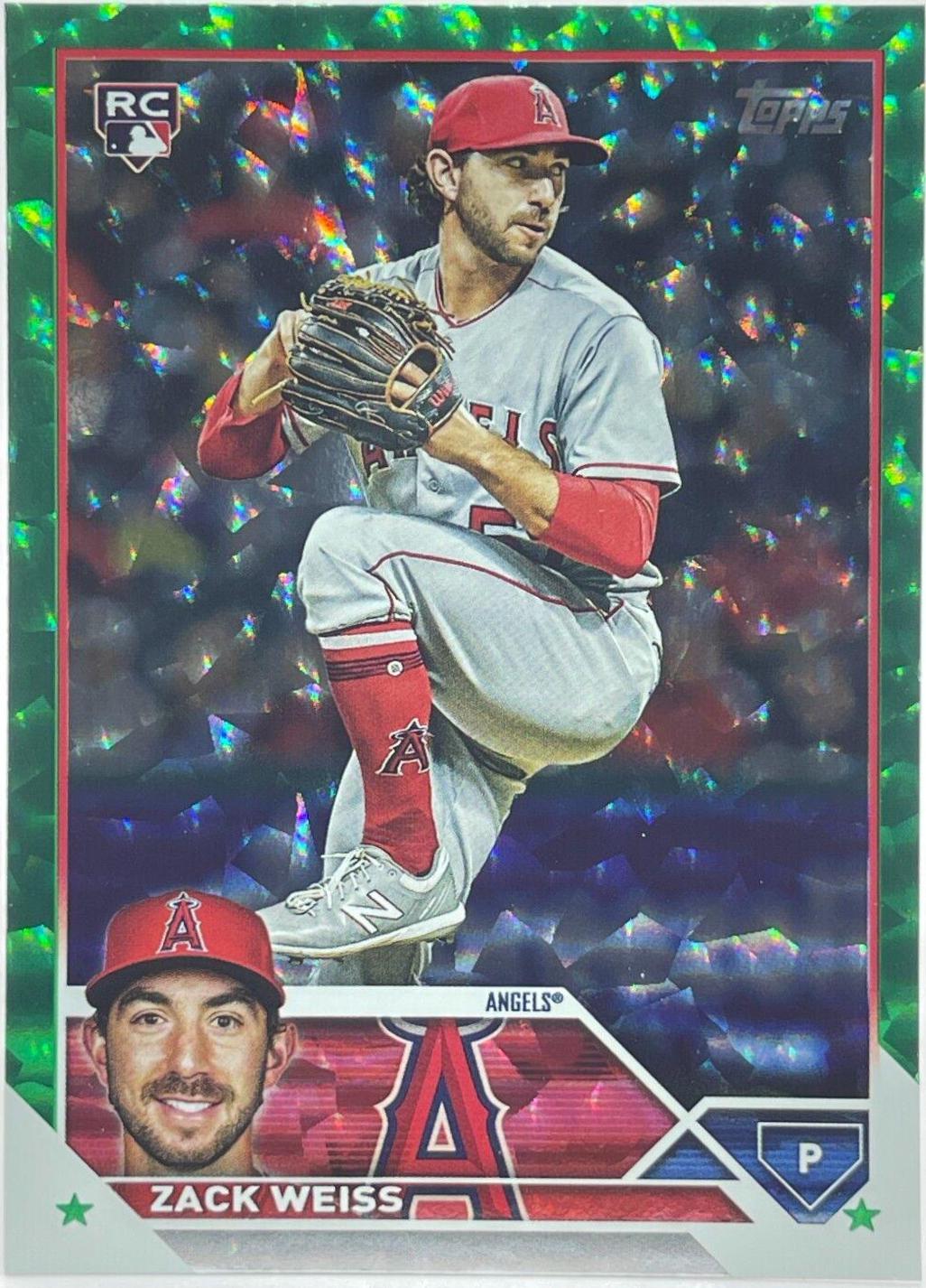 Zack Weiss [Green] #US196 Prices | 2023 Topps Update | Baseball Cards