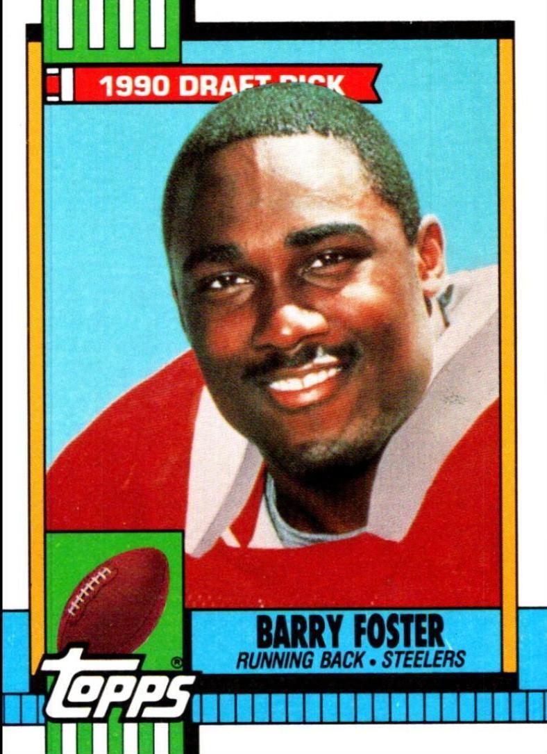 Barry Foster #174 Prices [Rookie] | 1990 Topps | Football Cards
