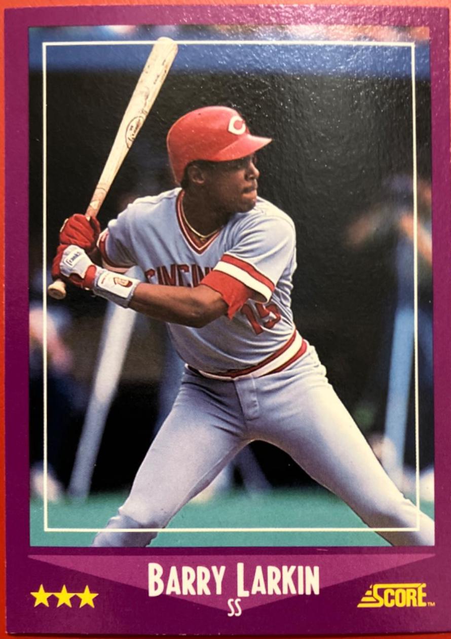 Barry Larkin [Sample] #72 Prices | 1988 Score | Baseball Cards