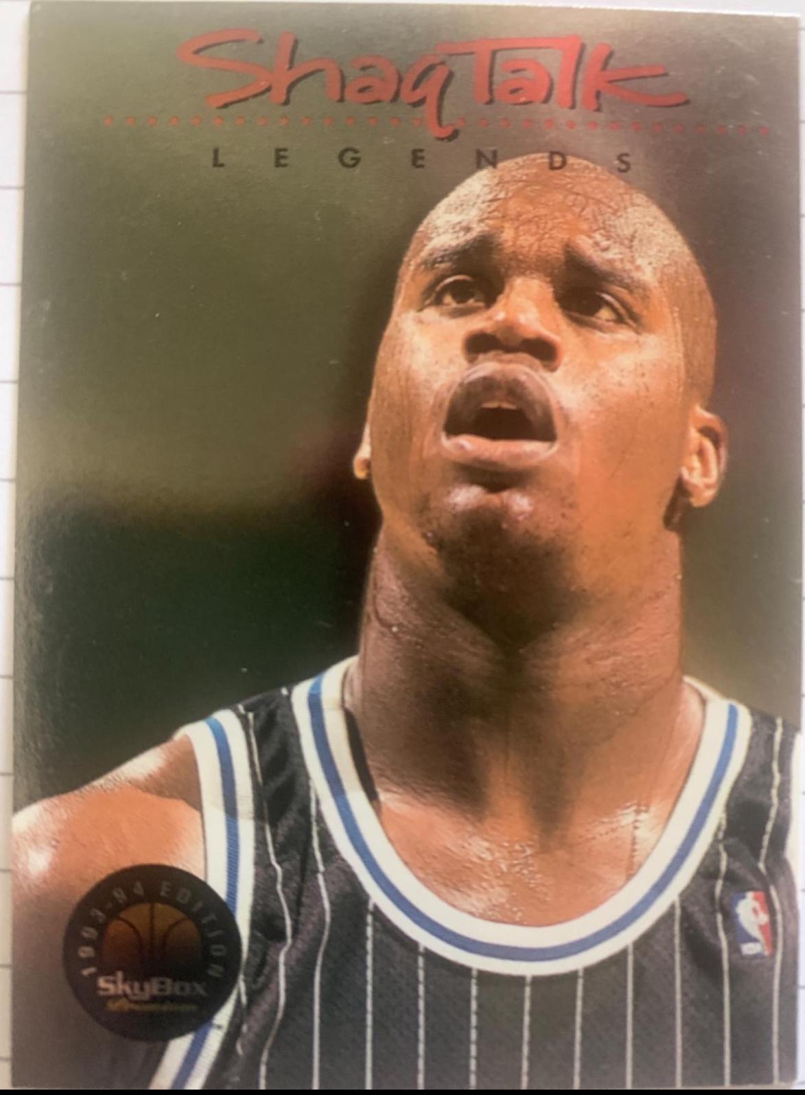 Shaquille O’Neal #10 Prices | 1993 Skybox Premium Shaq Talk ...