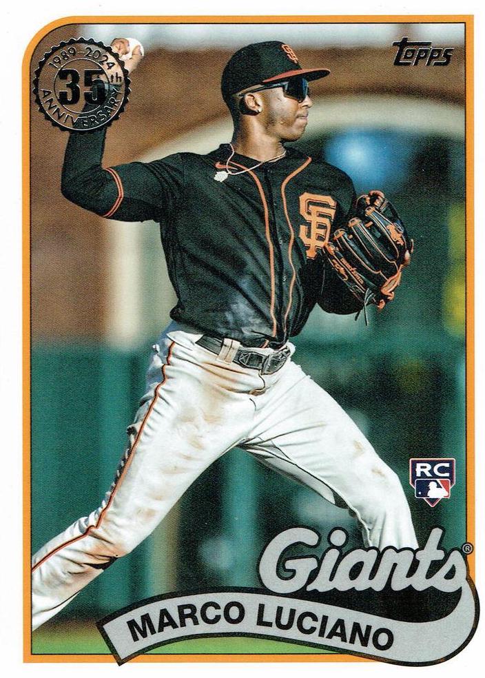 Marco Luciano #89B-11 Prices [Rookie] | 2024 Topps 1989 | Baseball Cards