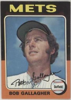 Bob Gallagher #406 Prices | 1975 Topps | Baseball Cards