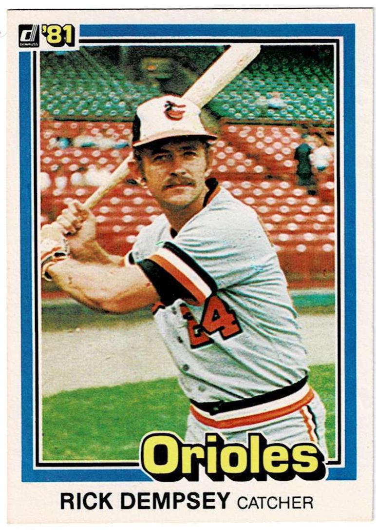 Rick Dempsey #113 Prices | 1981 Donruss | Baseball Cards