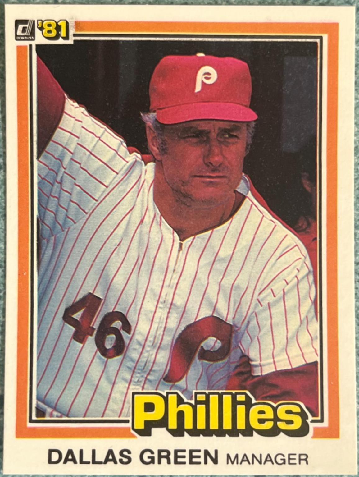 Dallas Green #415 Prices | 1981 Donruss | Baseball Cards