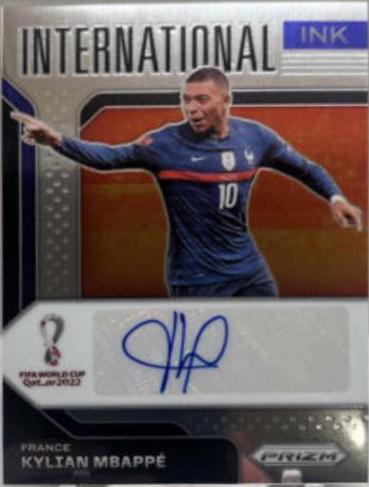 Kylian Mbappe Prices | 2022 Panini Prizm World Cup International Ink ...