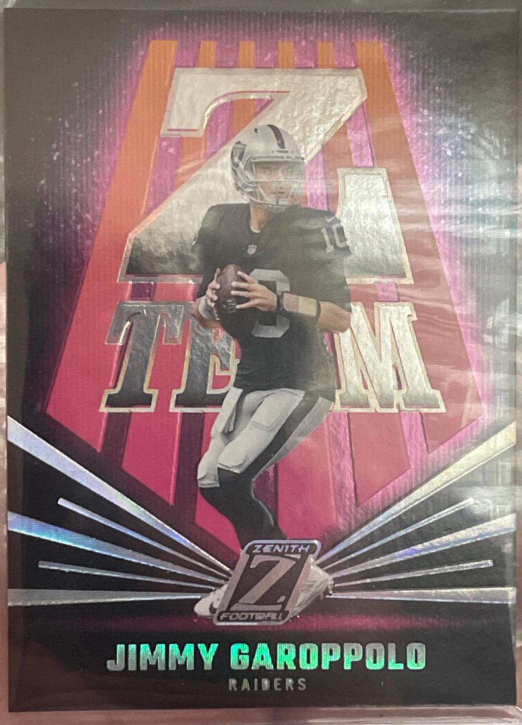 Jimmy Garoppolo #6 Prices | 2023 Panini Zenith Z-Team | Football Cards