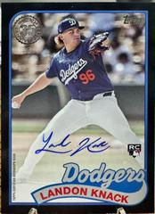 Landon Knack [Black] #89AU-KNA Prices | 2024 Topps Update 1989 ...