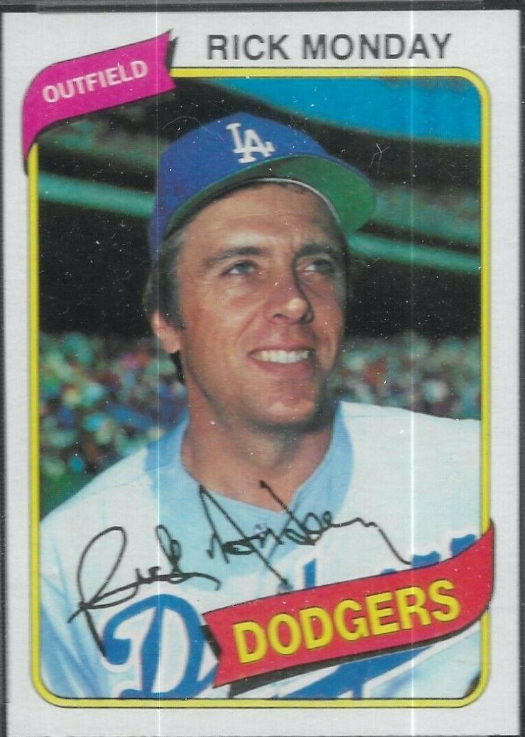 Rick Monday #465 Prices | 1980 Topps | Baseball Cards
