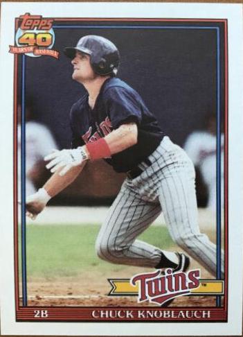 Chuck Knoblauch Rookie Card