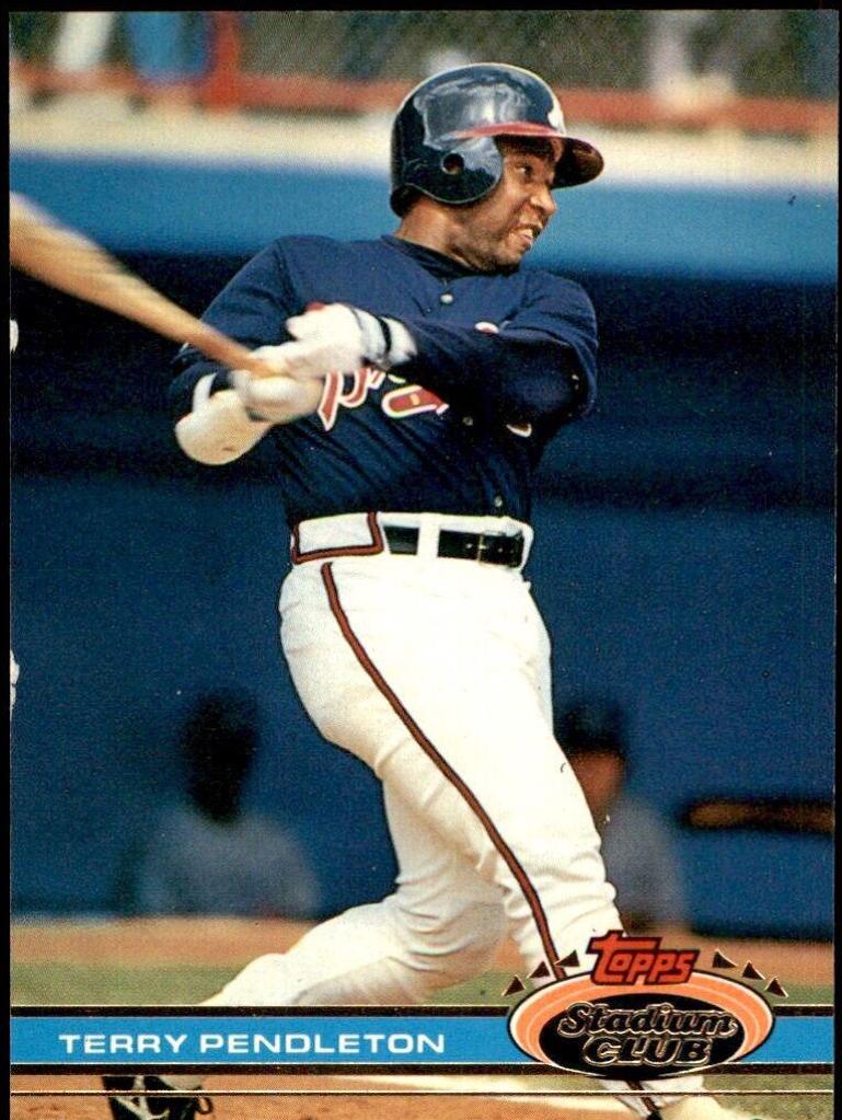 Terry Pendleton #327 Prices | 1991 Stadium Club | Baseball Cards