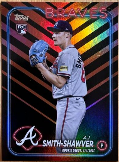 AJ Smith-Shawver [Holiday] | Ungraded | 2024 Topps Update