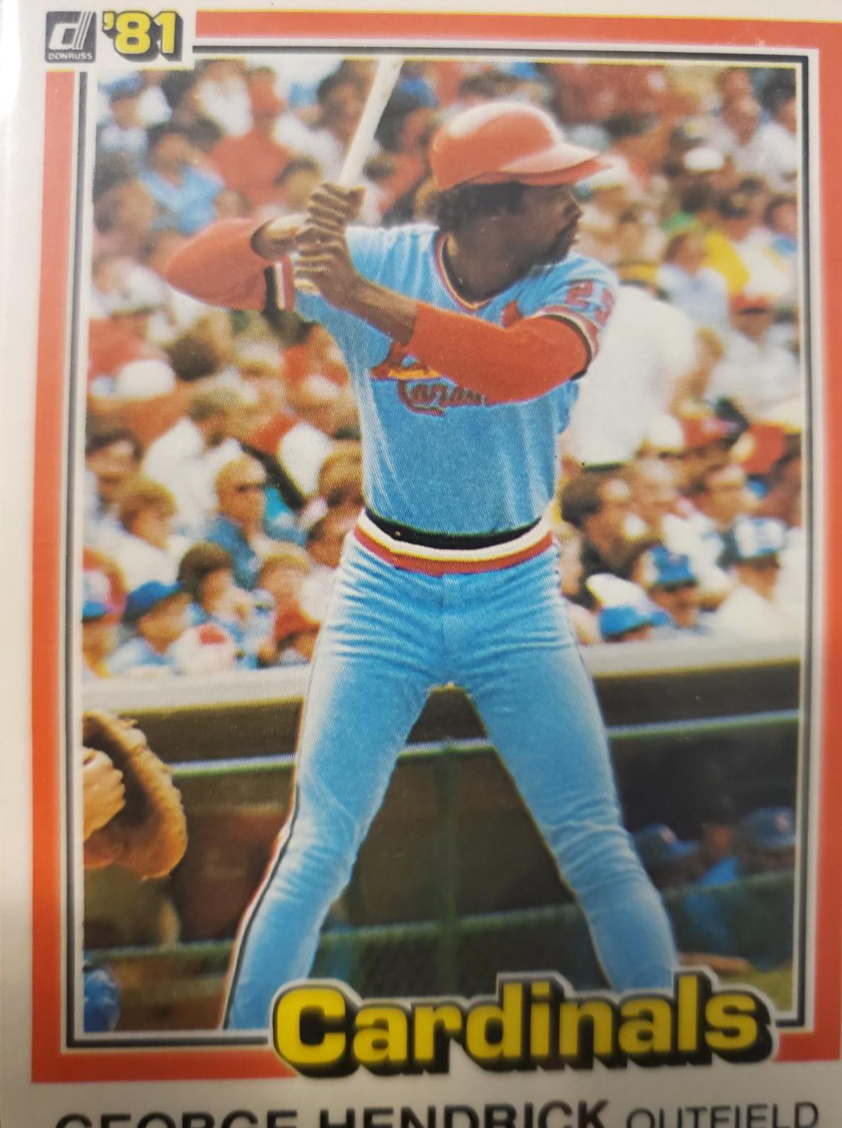 George Hendrick #430 Prices | 1981 Donruss | Baseball Cards